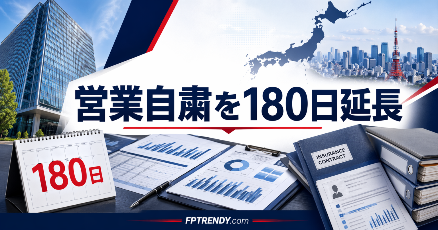 プルデンシャル生命が新規契約の販売自粛を180日延長 報酬・管理体制の見直しに時間