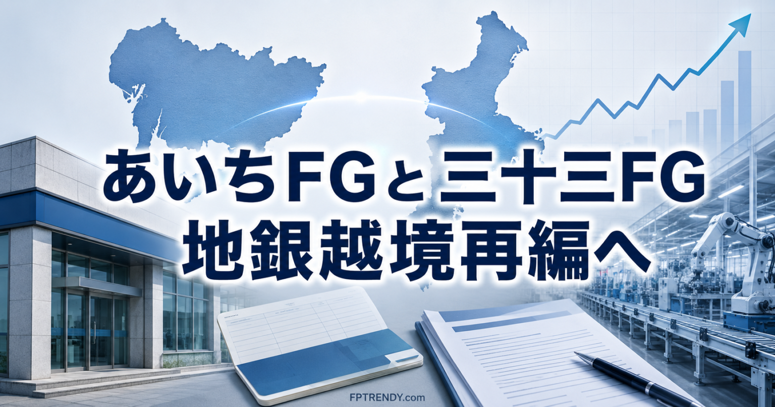 あいちFGと三十三FGが経営統合へ 地銀再編と金利ある世界の意味